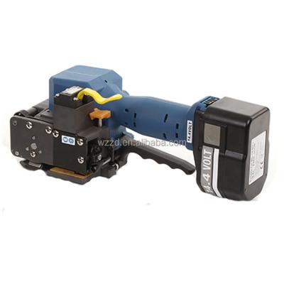 China 16 mm - 19 mm Ferramenta de fixação sem fio manual de 72w Li Ion Equipamento de banda plástica à venda