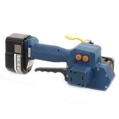 China 3000N Tension Power Li-ion Rechargeable Strapping Tool with Back Up Battery and Friction Welding for sale