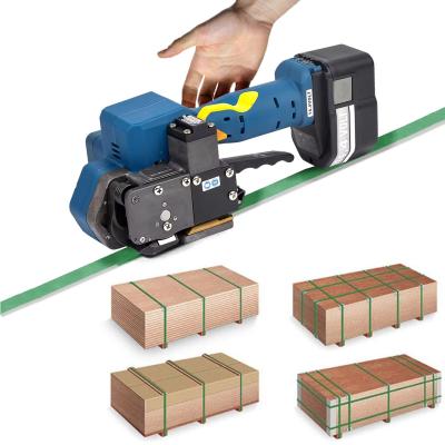 China Eletrônico Bateria Operada Bander Banda de plástico ferramenta de amarração para 1/2 - 3/4 polegadas PP PET Strap à venda
