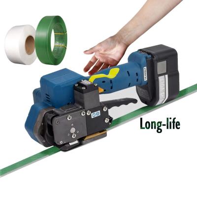 China Máquina de fabricação de selos de cinta de plástico a bateria elétrica à venda