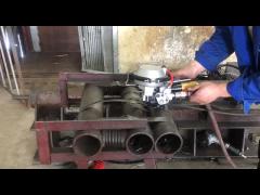 작은 컴팩트 스틸 스트래핑 도구 3/4 인 스틸 밴드 Pneumatic 스틸 밴딩 도구