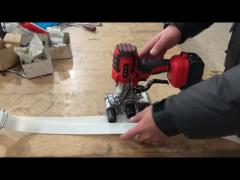 Professional Battery Powered Plastic Strapping Tool for Industrial and Commercial Packaging