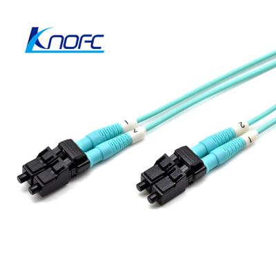 Cina KNOFC Fiber Optic Patch Cord OM3 Multimode 3M LC/UPC-LC/UPC 3.0mm in vendita