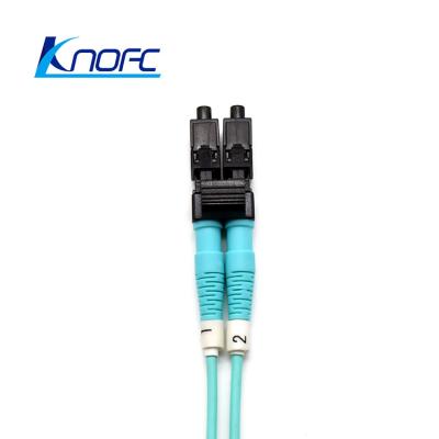 Cina KNOFC Fiber Optic Patch Cord OM3 Multimode 3M LC/UPC-LC/UPC 3.0mm in vendita