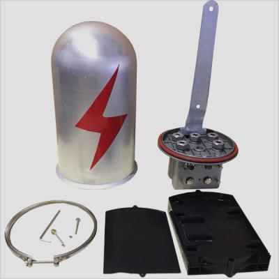 Cina contenitore unito di metallo di alluminio 48core per Electric Power ADSS OPGW in vendita
