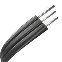China 4 Core Self Supporting Aerial Fiber Optic Cable FTTH Drop LSZH 2.0x5.0mm for sale