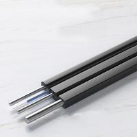 China 4 Core Self Supporting Aerial Fiber Optic Cable FTTH Drop LSZH 2.0x5.0mm for sale