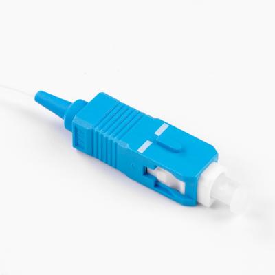Cina Cavo di simplex 0.9mm 1.5M Fiber Optic Patch di singolo modo di SC-UPC in vendita