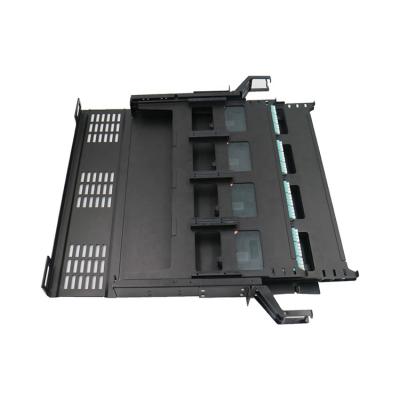 Cina 24 cassette Pluggable mista della fibra MPO MTP dei centri 40G in vendita