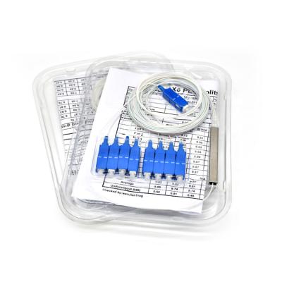 China PLC van de Kabel1x8 Sc UPC van de staalbuis Vezel Optische Splitser voor Distributiedoos Te koop