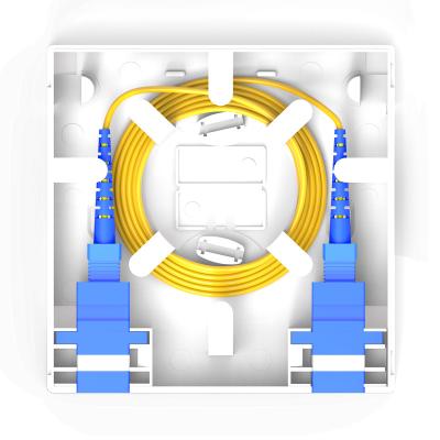 China FTTH 86 Box Wall Socket Fiber Access Terminal Box for sale