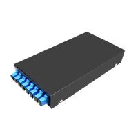 China FTTX Network SC 8 Port Patch Panel Wall Mount for sale