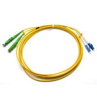 China E2000 Patch Cord Single Mode E2000-LC Fiber Jumper for sale