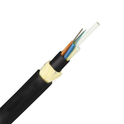 Cina Antenna all'aperto di sostegno di auto del cavo a fibre ottiche FRP del centro ADSS dell'HDPE 24 in vendita