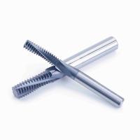 China Composite Coating Carbide Thread Milling Cutter  Multiple Teeth For Hard Material for sale