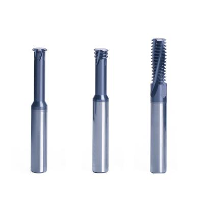 China Os vários dentes dos tipos rosqueiam cortadores de trituração do fim do carboneto com revestimento composto à venda