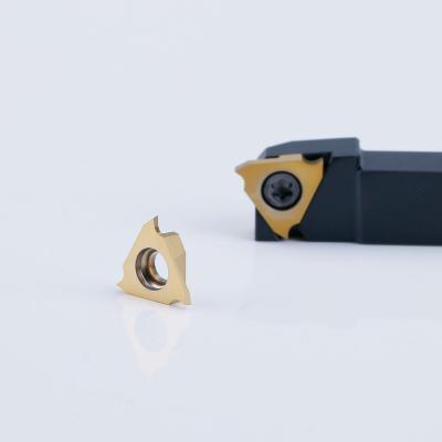 China TGF32 GBA32 Carbide Grooving Insert CNC Lathe Vertical-Installed Precision for sale