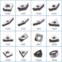 China CNC Lathe Metal Processing Indexable Turning Tools PCBN Inserts for sale