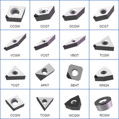 China CNC Lathe Metal Processing Indexable Turning Tools PCBN Inserts for sale