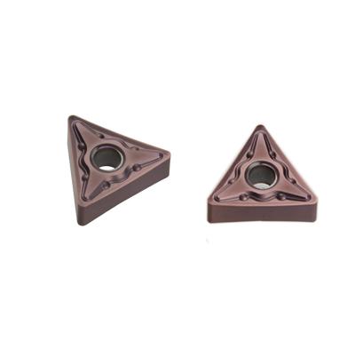 China El torno del CNC del estándar de ISO TNMG1604 inserta HRA 91.3~92.3 para la metalurgia en venta
