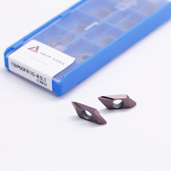 Back Turning TBP TBPA Insert For Metal Cutting Right Or Left Hand Compatible With CNC Lathes