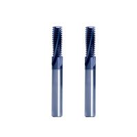 China Multiple Teeth Precision Thread Milling 12mm End Mill Cutter With Composite Coating for sale