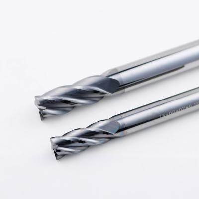 China 6mm Carbide Corner Radius End Mill 4 Flutes ALCRN Coated for sale