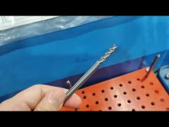 Diamond Coating Carbide Flat End-Malensnijder voor Grafietverwerking