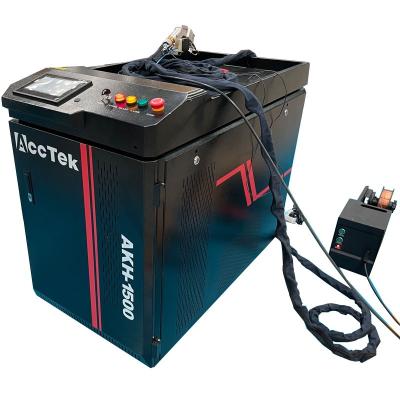 China 1500w 2000w Hand held laser welding machine with Reci Raycus laser generator welding machine laser fiber for sale