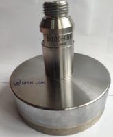 China Customized Unitary Thread Shank Diamond Glass Drill Bits 3-200mm Diameter with 75mm/95mm Length Options for sale