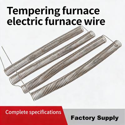 China tempered glass furnace heater wire heating spiral heating elements wire Resistance for sale