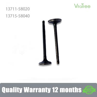 Cina 13715-58040 1371558040 Valvola di scarico del motore per motore TOYOTA 14B 3B in vendita
