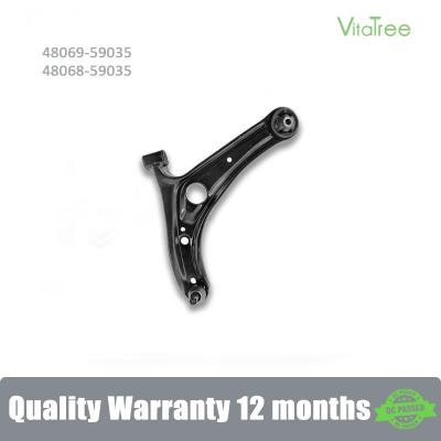 Cina 48069-59035 48068-59035 Braccio posteriore inferiore per Toyota Yaris VERSO 1.5 in vendita