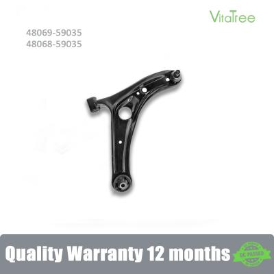 Cina 48069-59035 48068-59035 Braccio posteriore inferiore per Toyota Yaris VERSO 1.5 in vendita