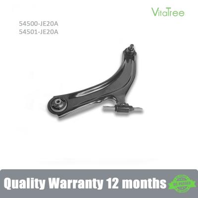 Cina 54500-JE20A 54501-JE20A 54500-JD000 Manico di controllo inferiore per NISSAN X-TRAIL 2.0 in vendita