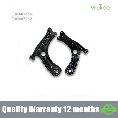 Cina 6RD407151 6RD407152 6R0407151E Braccio inferiore di comando per VW POLO 1.9 TDI in vendita