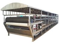 China Horizontal Vacuum Belt Filter 10-1000 M2 for Sludge Dewatering Solid-Liquid Separation for sale