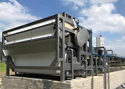 China 20M2 Horizontale bandfilter roestvrij staal vaste stoffen Vloeistofscheiding Te koop