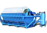China Polypropylene Disc Filter 60 m2 5.5 kW Vacuum Backwashing System Rotary Filtration for sale