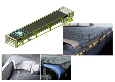 China 3600 mm breed staal frame ondersteuning vacuümgordel filter slurry filtratie toepassing Te koop