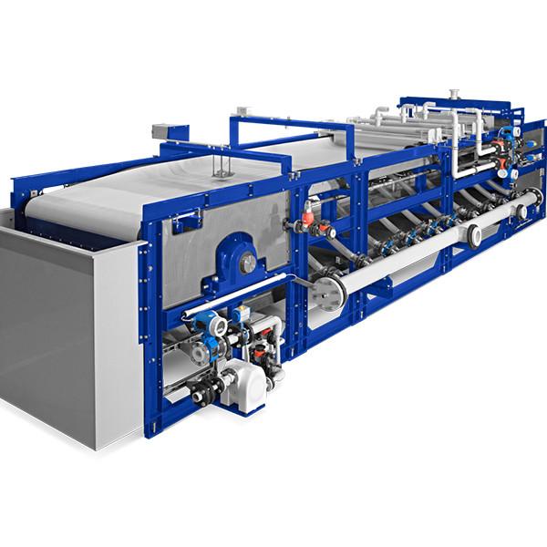 20m2 Área de filtragem Sistema de controlo Siemens Cinturão horizontal Filtro de lama