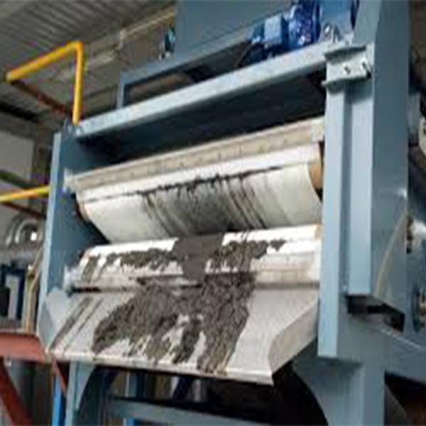 10m2 Filtrazione di fanghi Macchine di filtraggio Pressa di deidratazione Aspirazione a vuoto