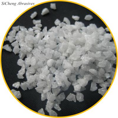 China Refractory materials White Fused Alumina /white fused aluminum oxide for sale