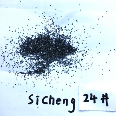 China Black Sand Blasting Media Silicon Carbide Powder For Sale for sale