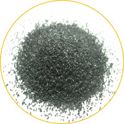 China Sand blast media Black fused alumina black aluminum oxide for sale