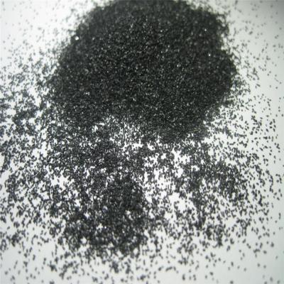 China Metal surface cleaning abrasives black fused alumina for sale