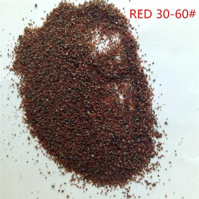 China Abrasive 30/60 mesh garnet sand for sandblasting for sale