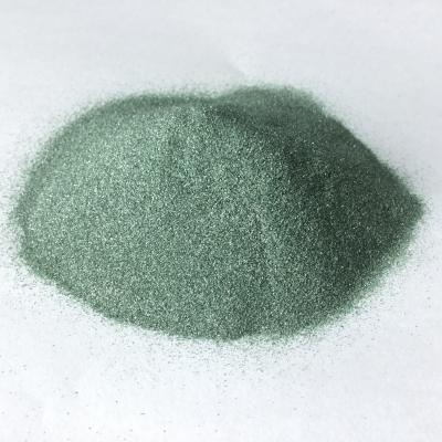 China Green Silicon Carbide for cutting and polishing arts agate and glass for sale
