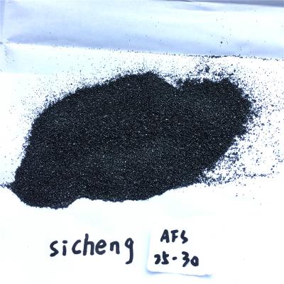 China ladle filler sand chromite sand AFS25-30 Chromium ore sand for sale