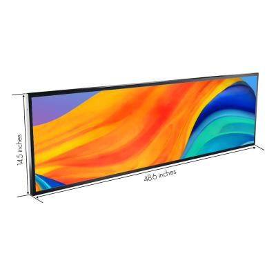 China HD vídeo com barra esticada painel LCD interior sinalização digital 24 polegadas RK3288 à venda